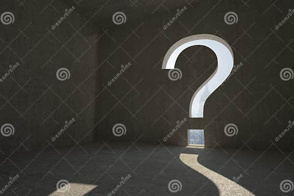 Question mark door stock illustration. Illustration of graphic - 37397950