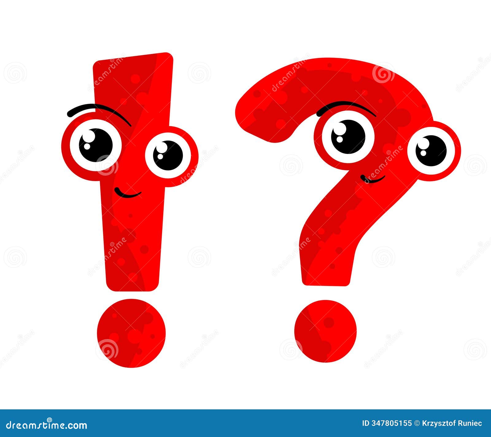 Question Mark and Exclamation MarK Stock Illustration - Illustration of ...