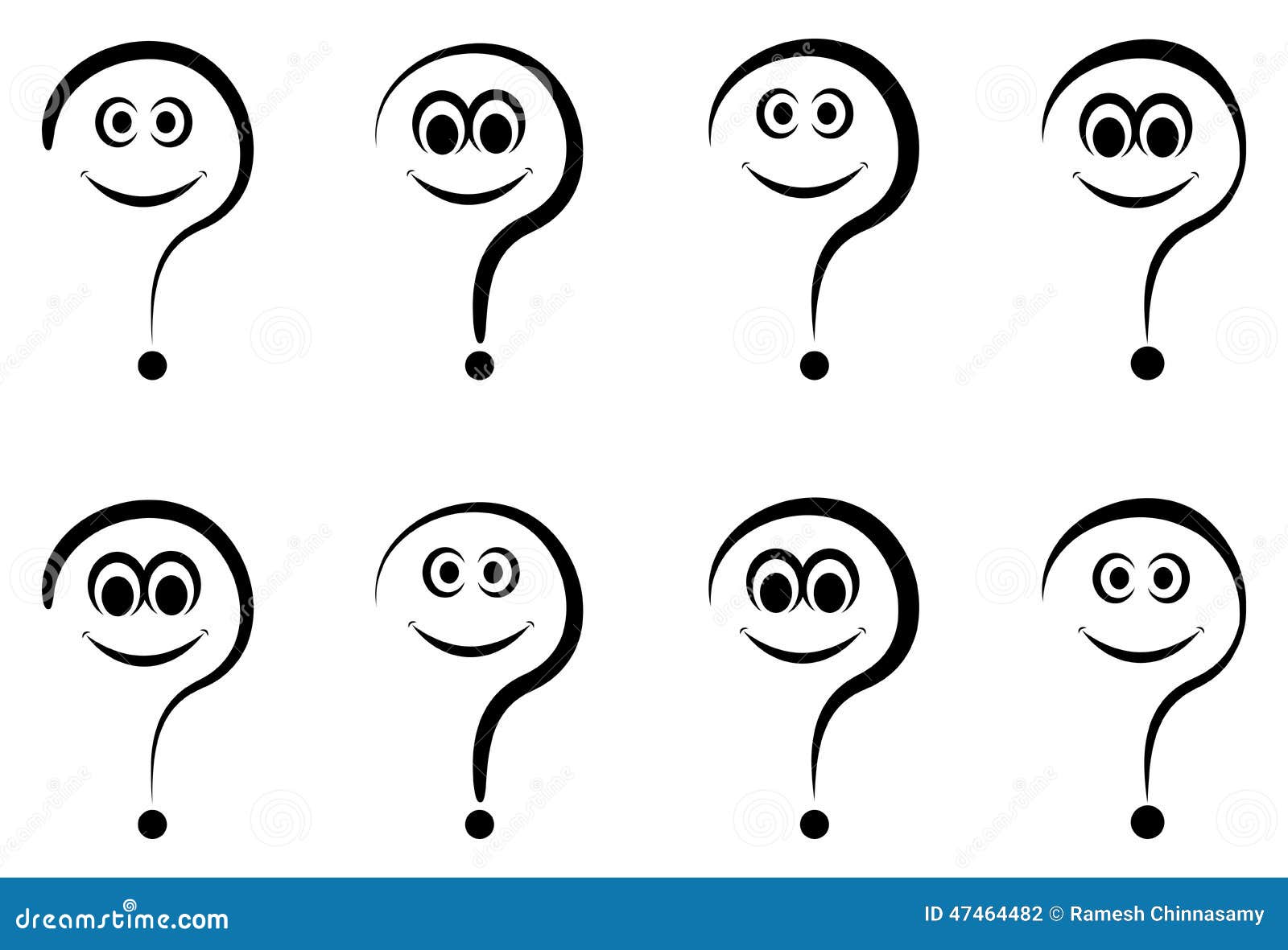 Animated Question Mark Face