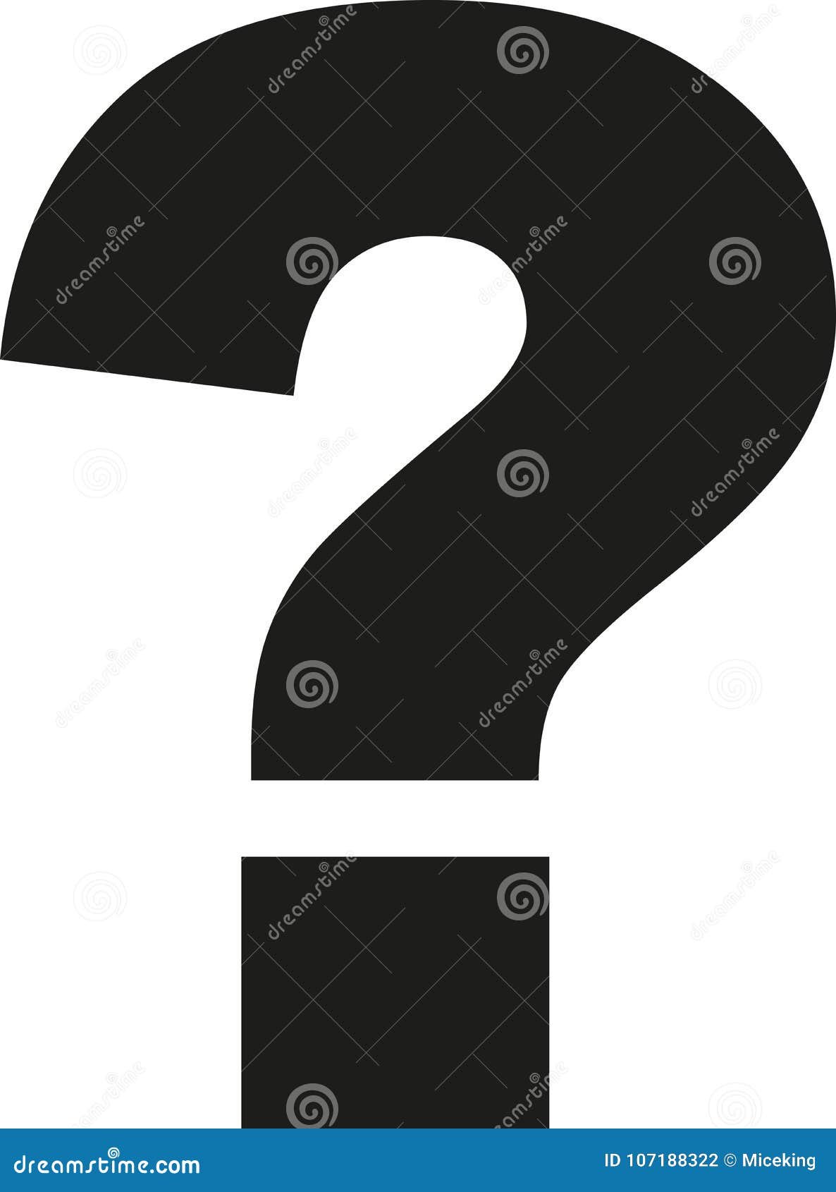 Question mark fat stock vector. Illustration of graphic - 107188322