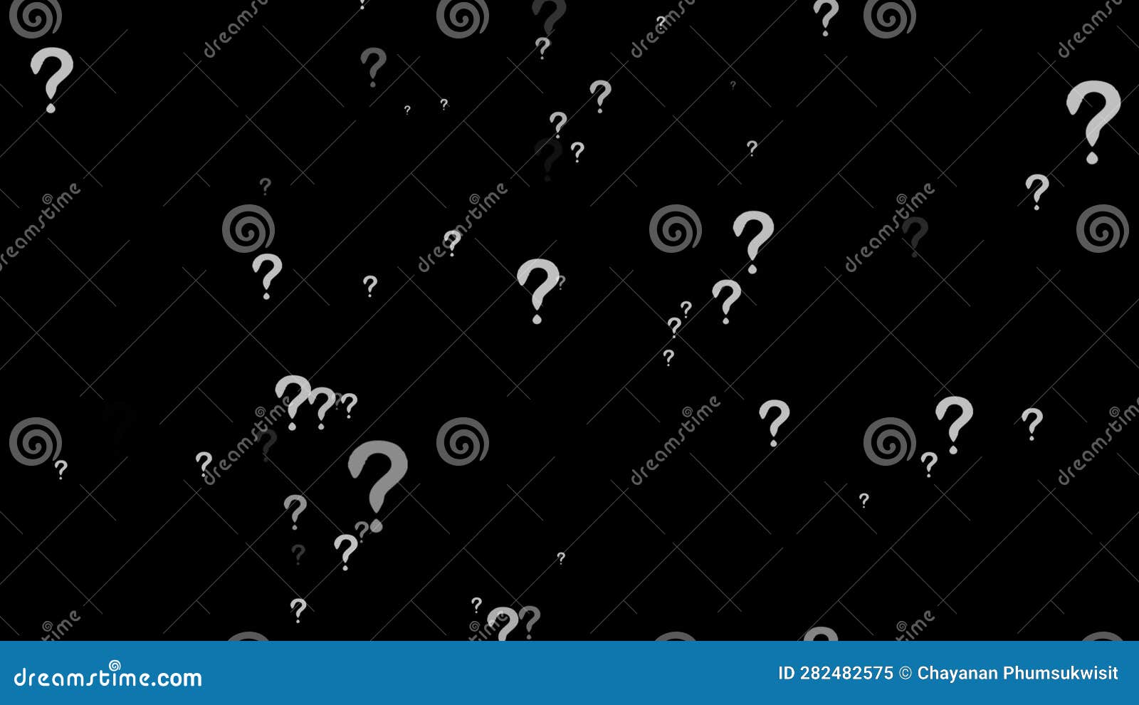 Question Mark Fire Effect Particle Element on Black Screen Background ...