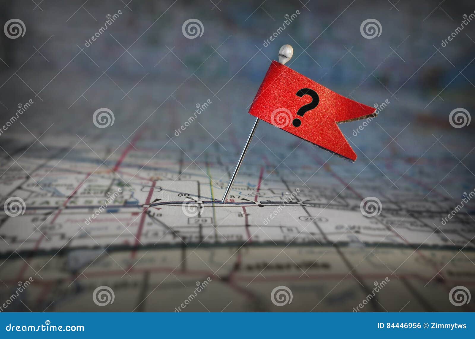 Flag With Question Mark