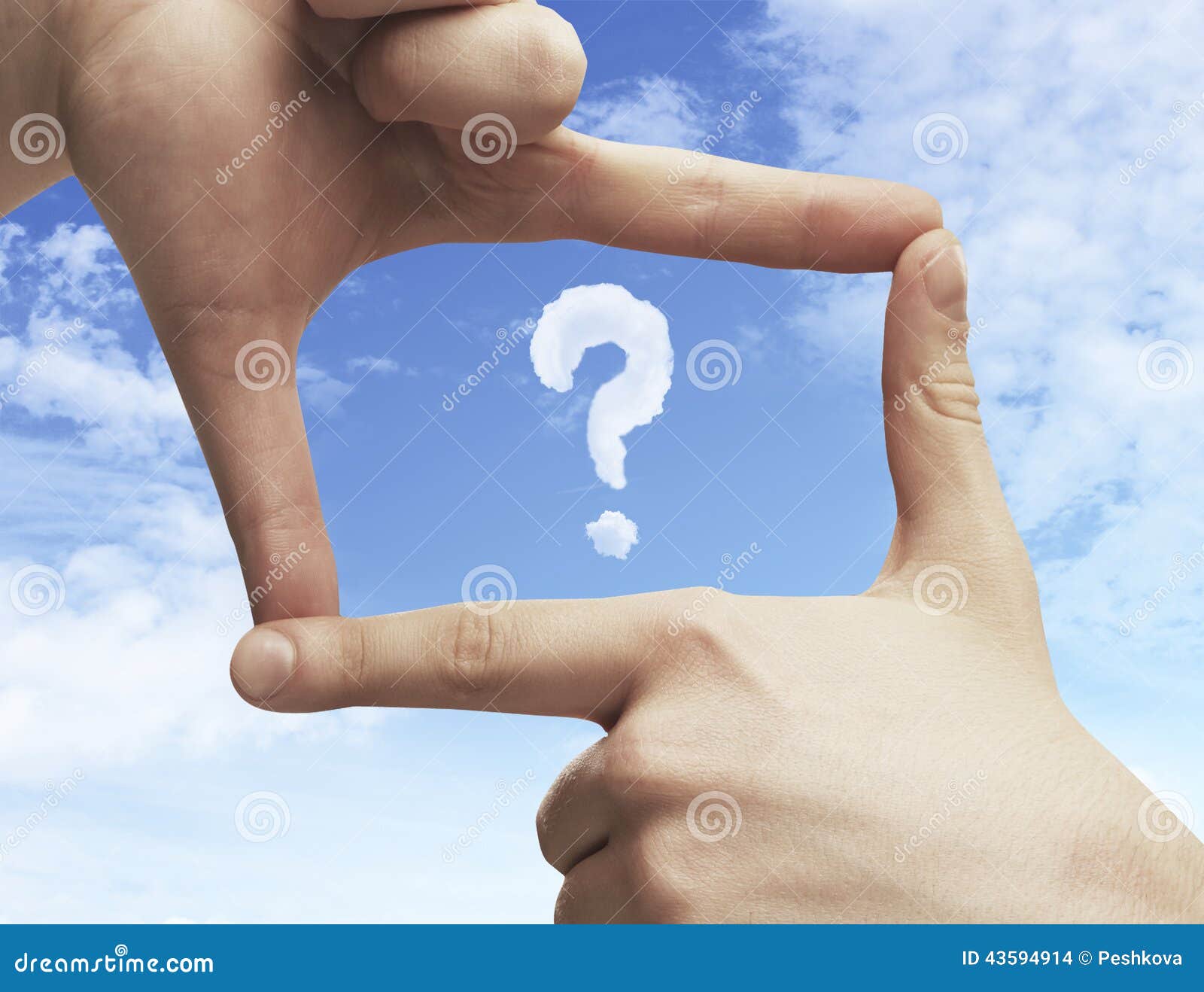 Question mark stock photo. Image of agreement, hand, person - 43594914