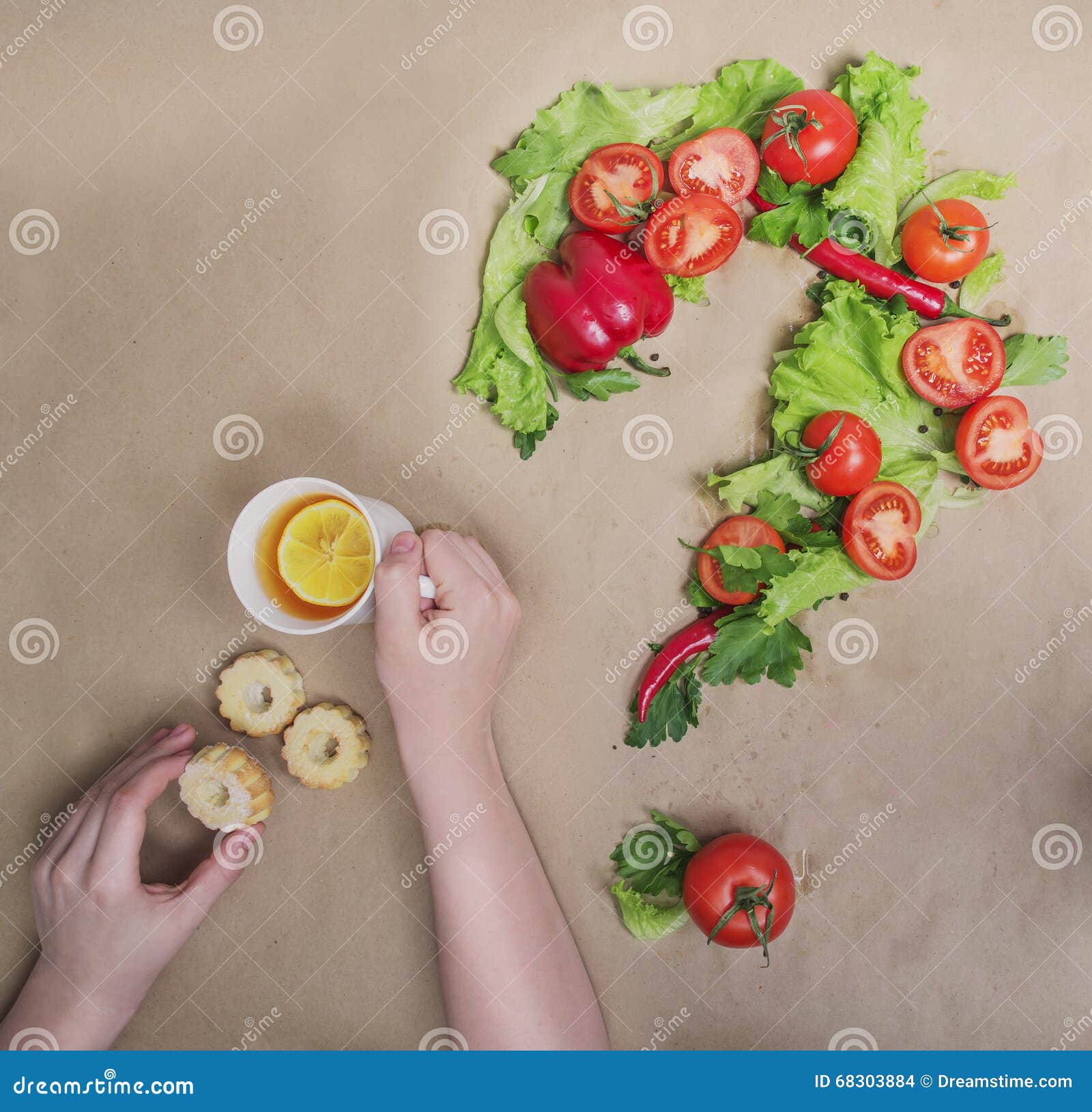 Question Mark of Fresh Vegetables Stock Photo - Image of peppers ...