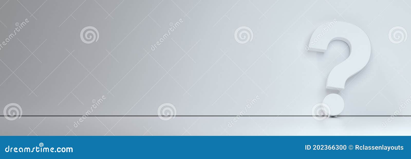 Question Mark in Front of a Gray Color Wall Background. Business ...