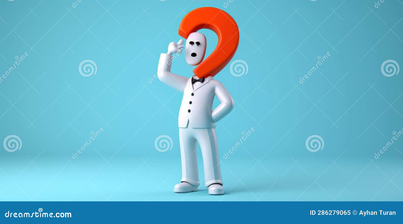 Question Mark , Funnny Cartoon Character and Sign Board Stock ...