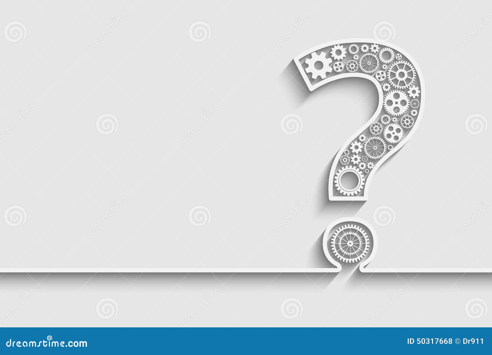 Question Mark.Red Question Mark On A Piece Of Paper And Many Question ...