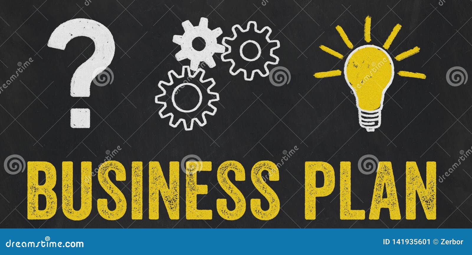 Question Mark, Gears, Light Bulb Concept - Business Plan Stock ...