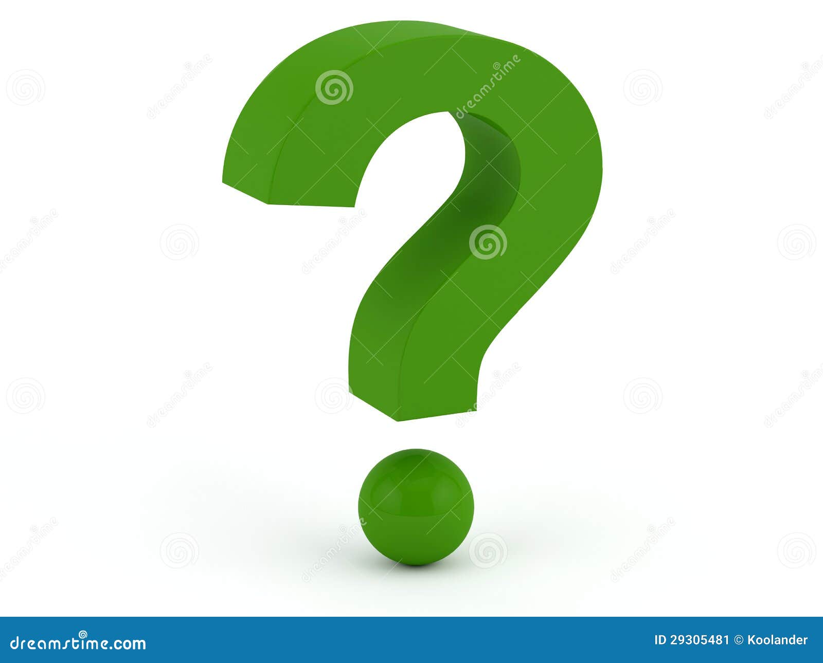 Question mark - Green stock illustration. Illustration of object - 29305481