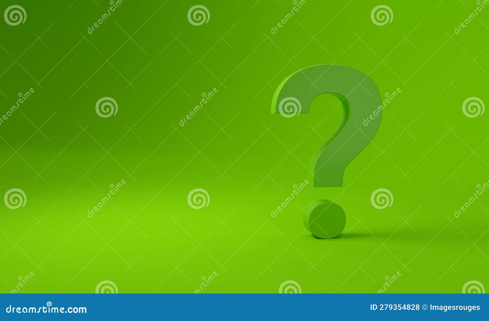 Question Mark on Green Study Background, Concept of What To Do about ...
