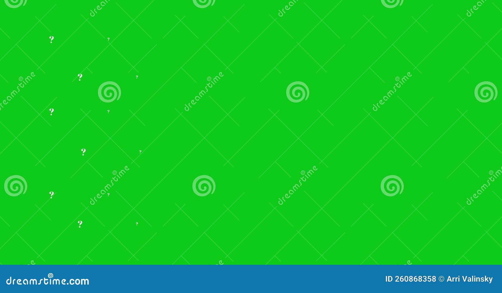 Question Mark Greenscreen with High Resolution Footage Stock Footage ...