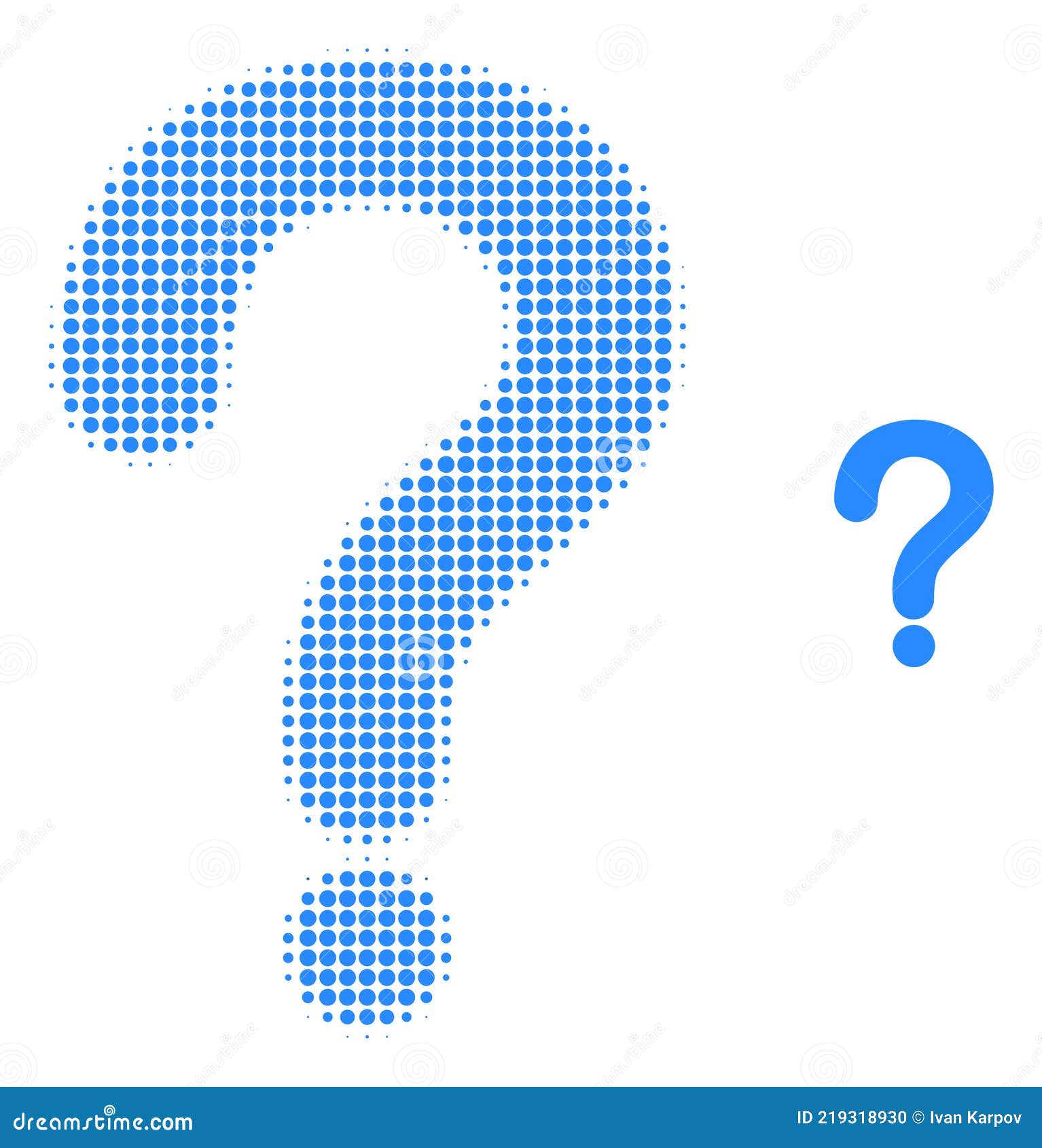 An Array Of Question Marks Stock Photo | CartoonDealer.com #37560882