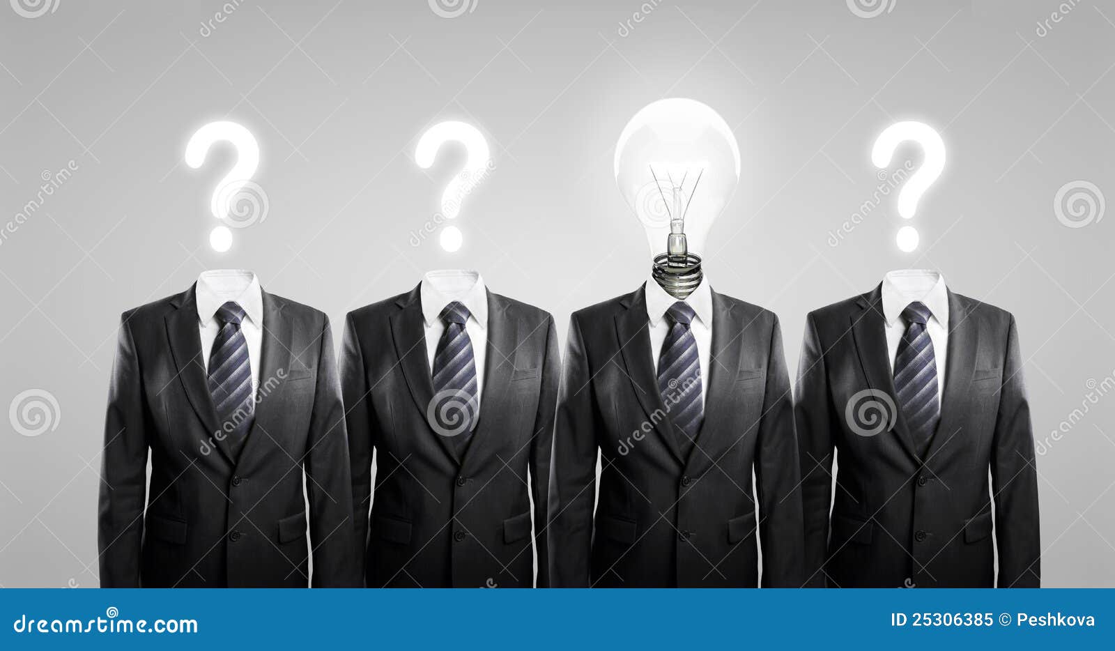 Question mark head stock image. Image of expressing, bulb - 25306385