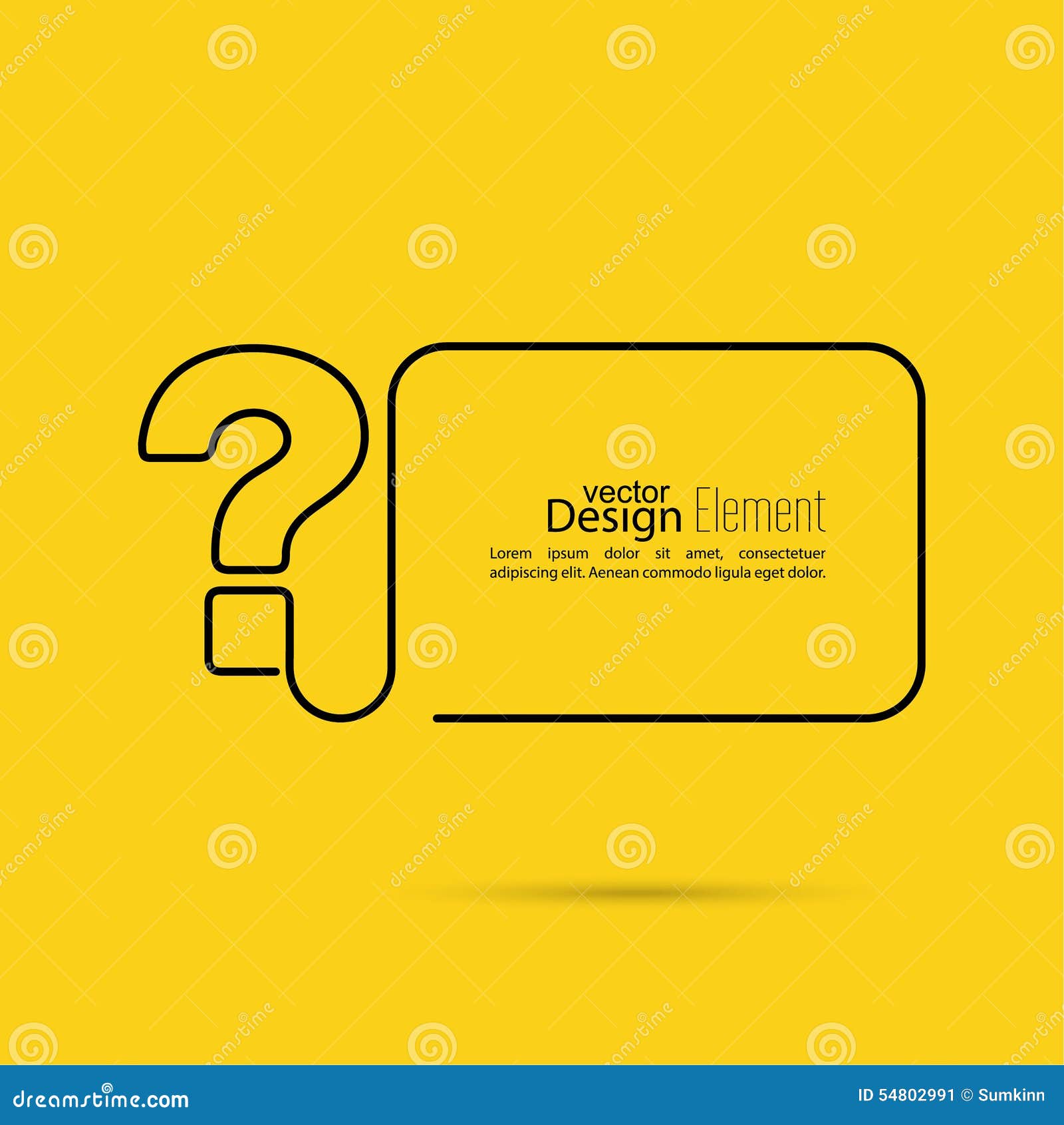 Question mark icon stock vector. Illustration of sign - 54802991
