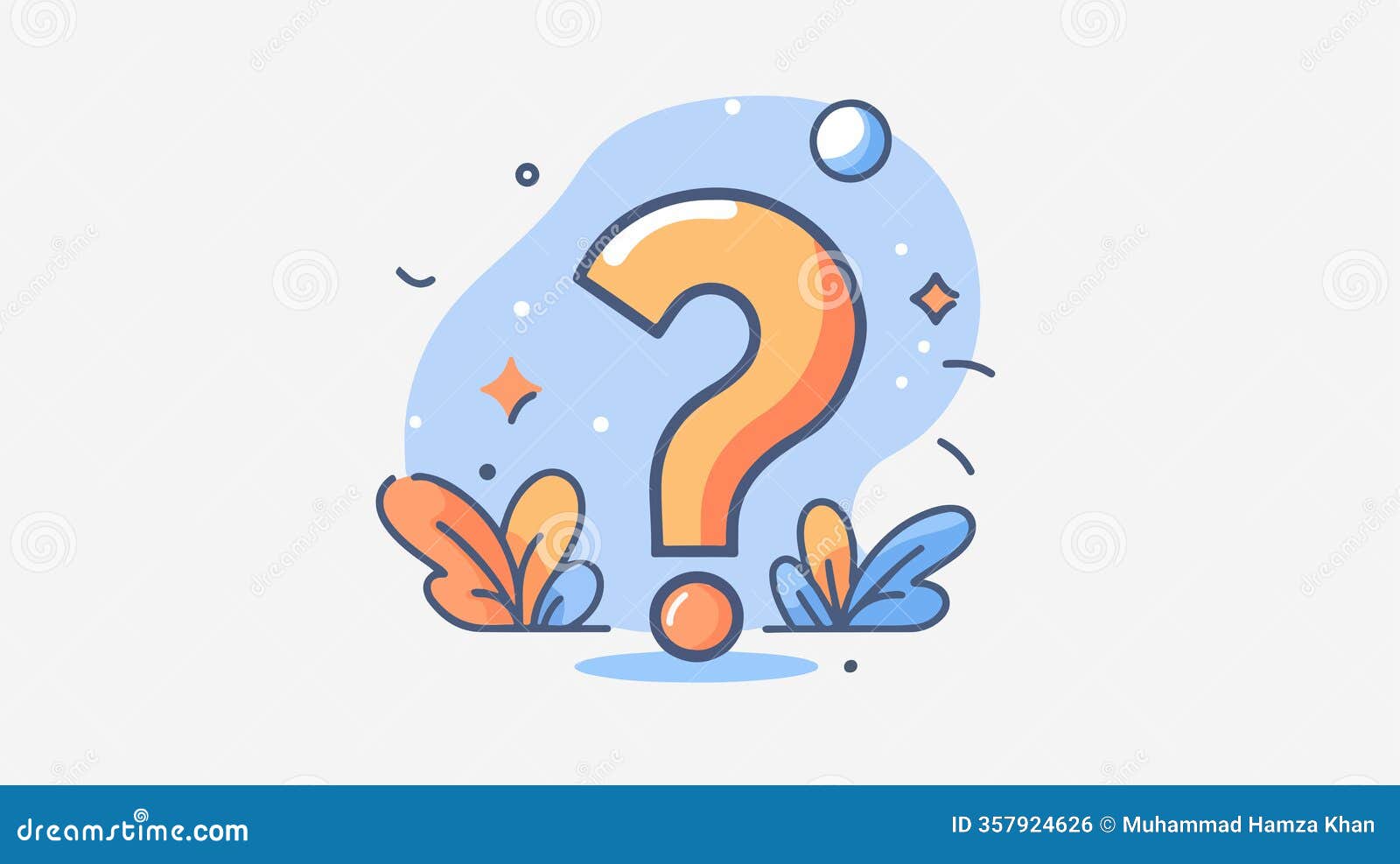 Professional Question Mark Icon for Assessment Purposes Stock Vector ...
