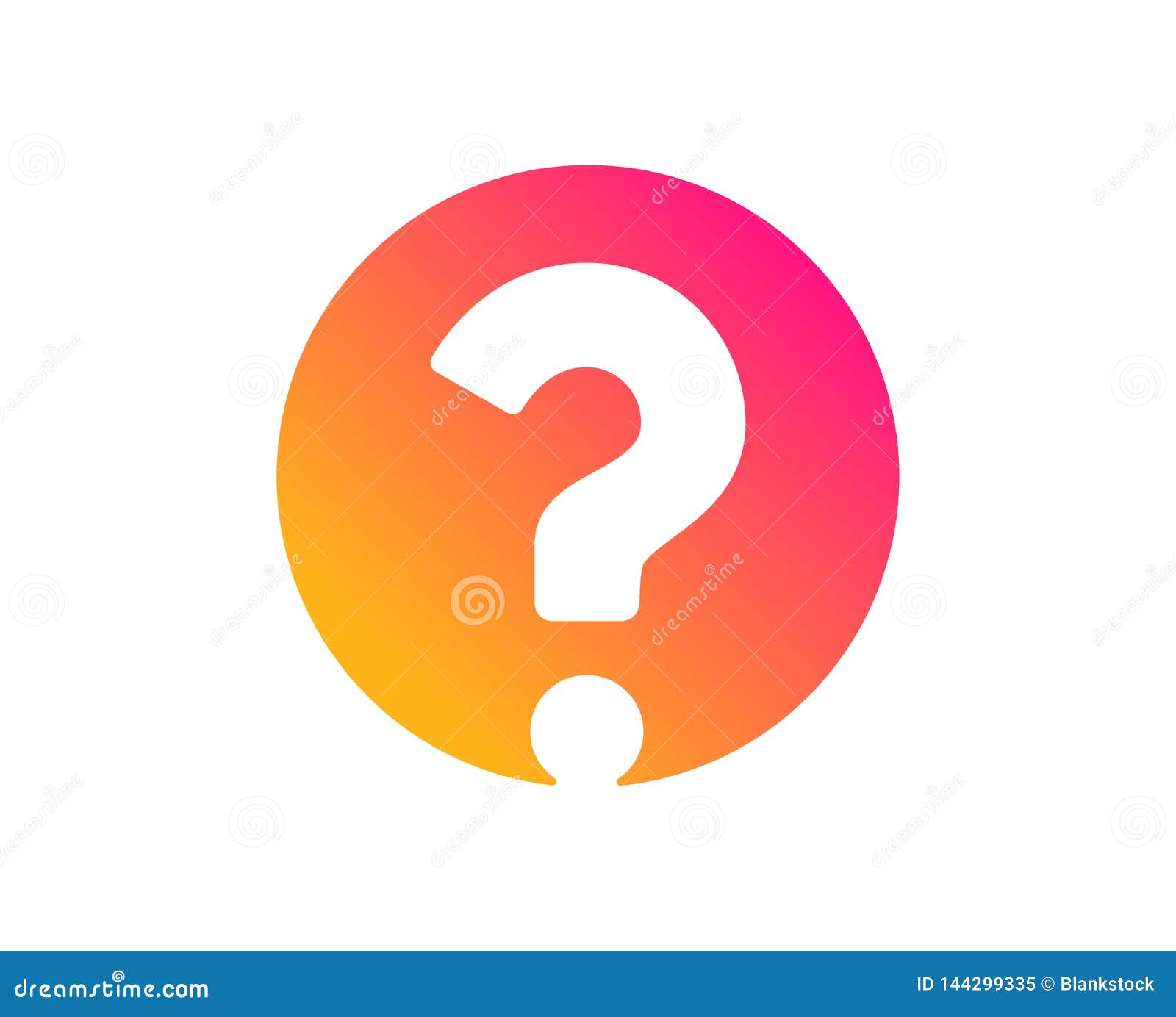 Question Mark Icon. Support Help Sign. Vector Stock Vector ...