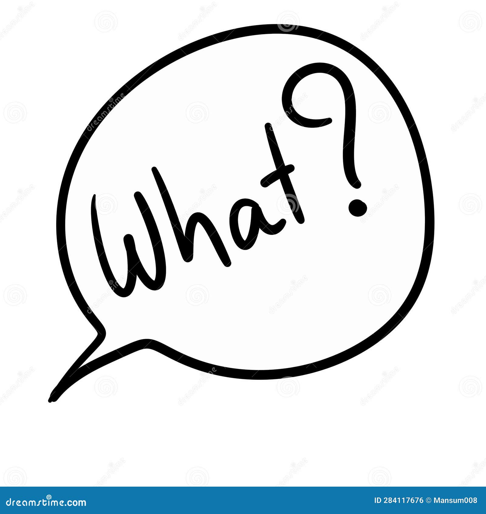 Question Mark Icon, Text Illustration Stock Illustration - Illustration ...