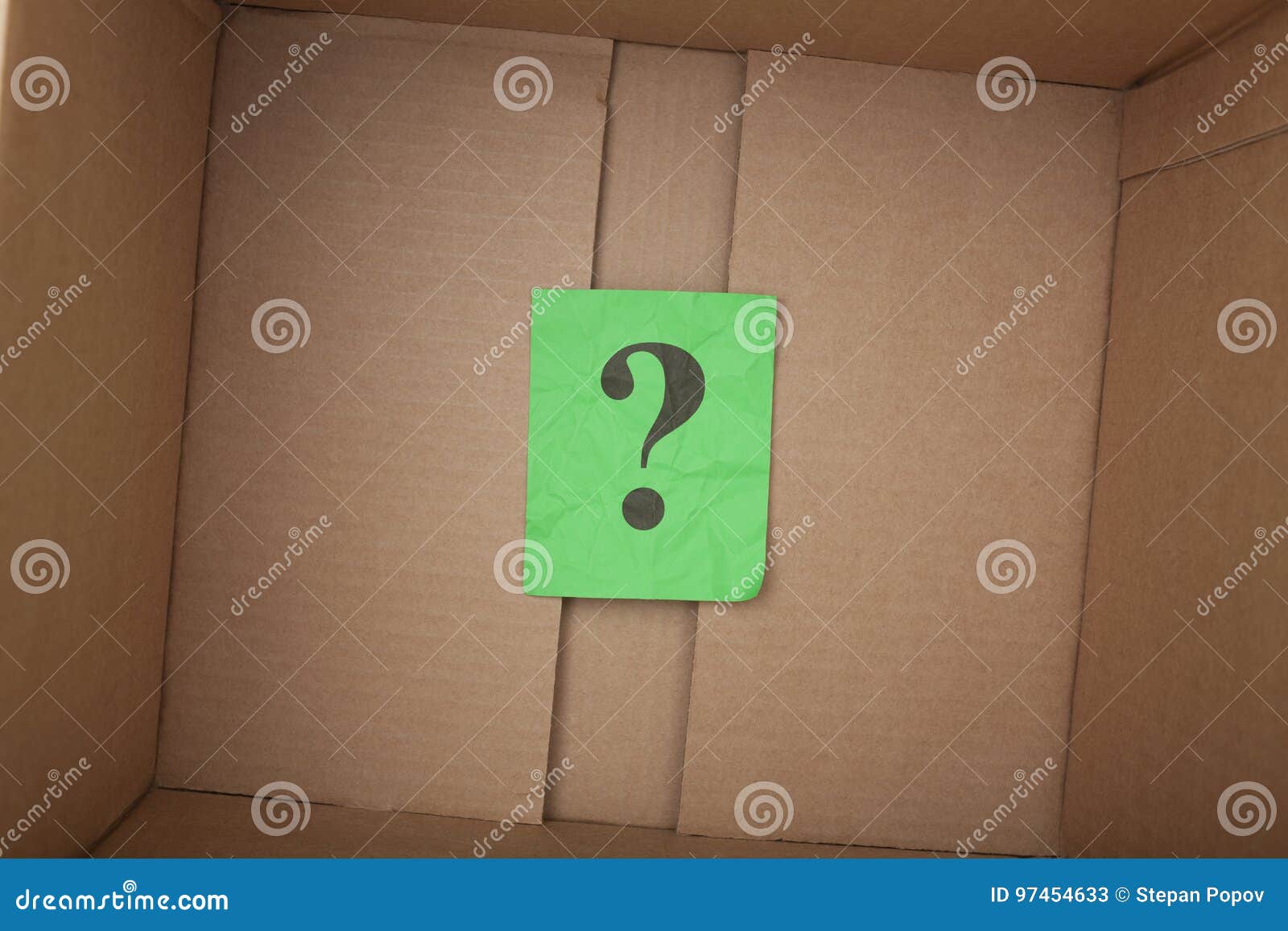 Open Box Question Mark Inside Stock Images - 5 Photos
