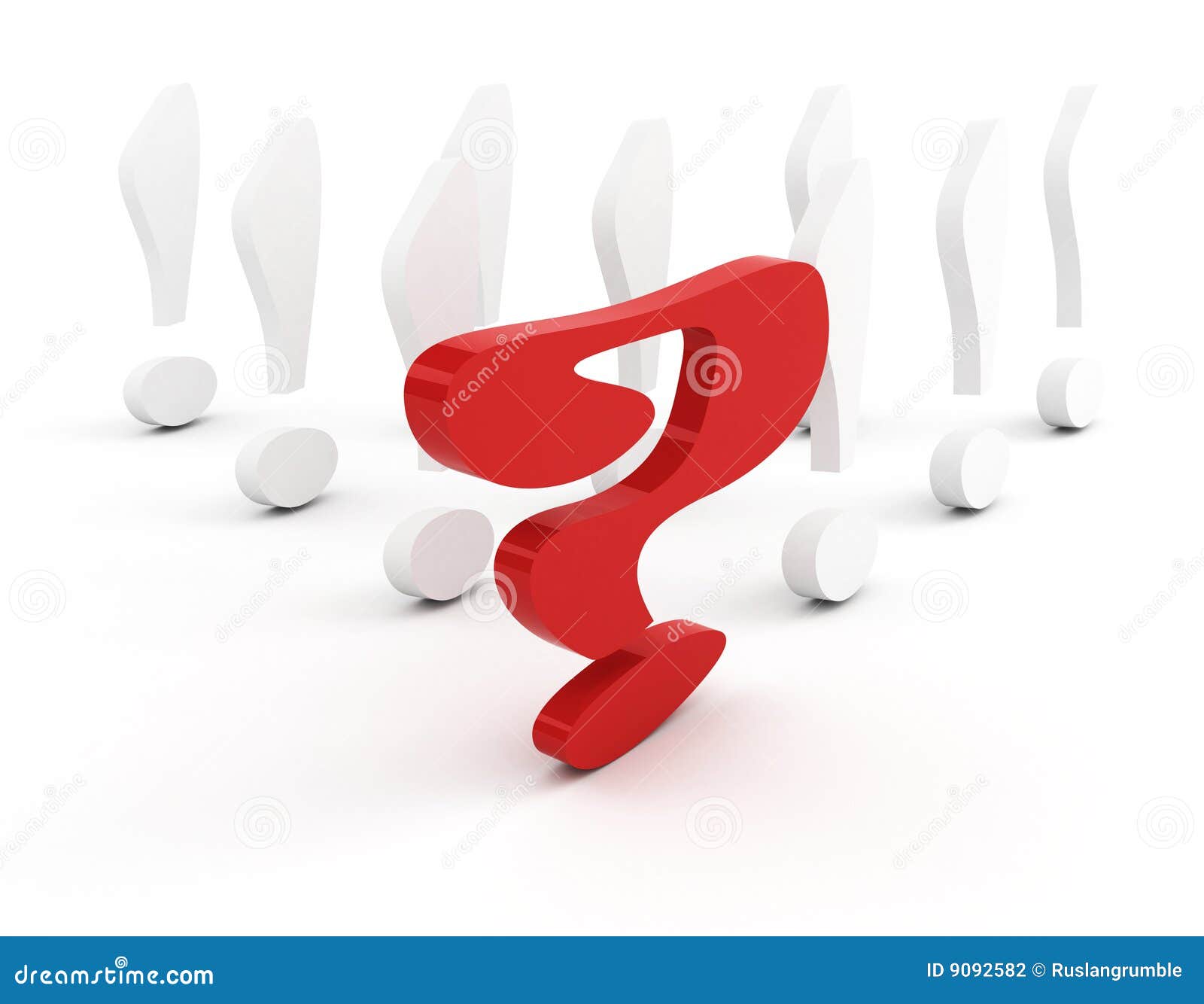 Question-mark Leadership Concept Stock Photography | CartoonDealer.com ...