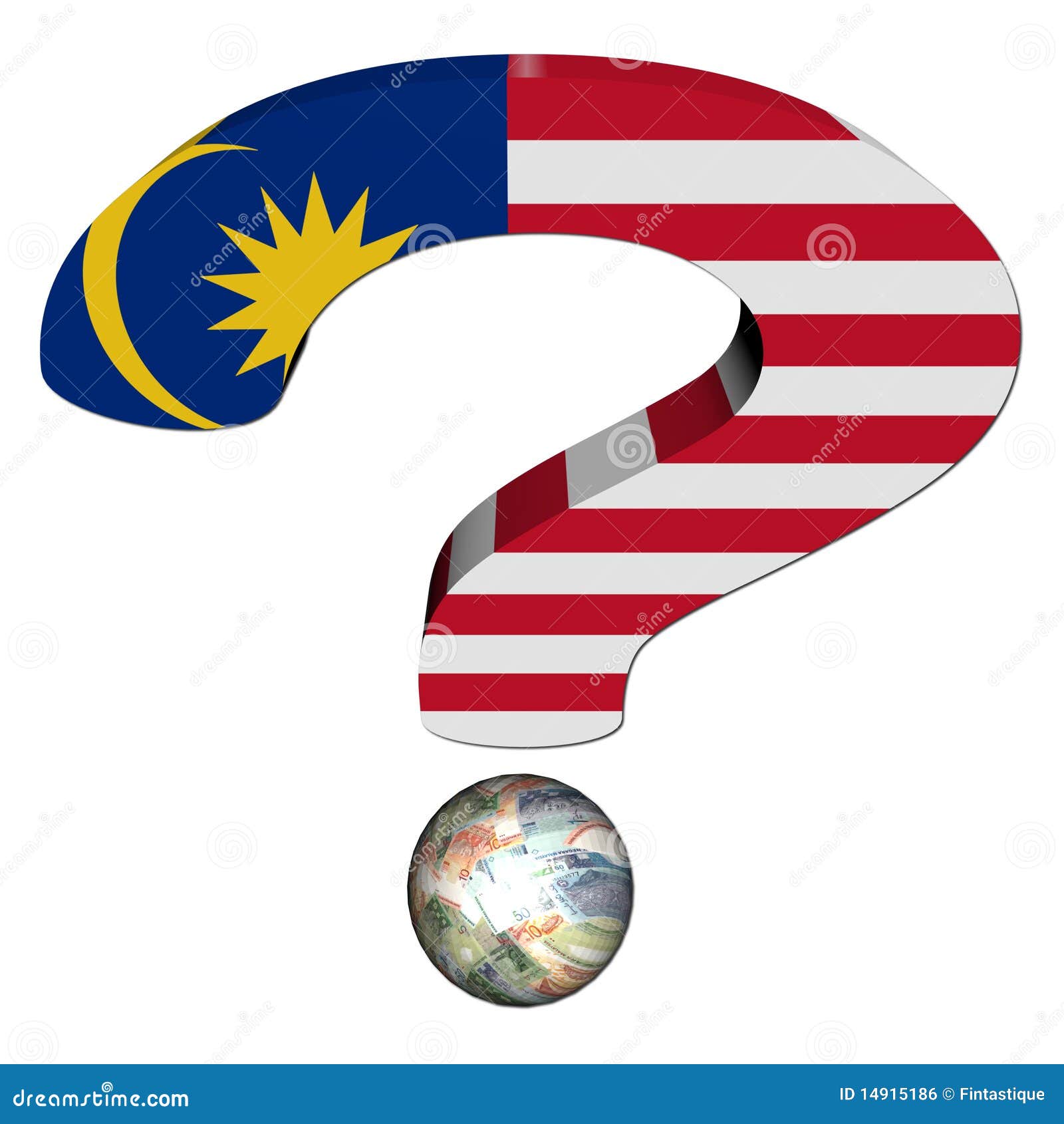 Question Mark with Malaysian Flag Stock Illustration - Illustration of ...