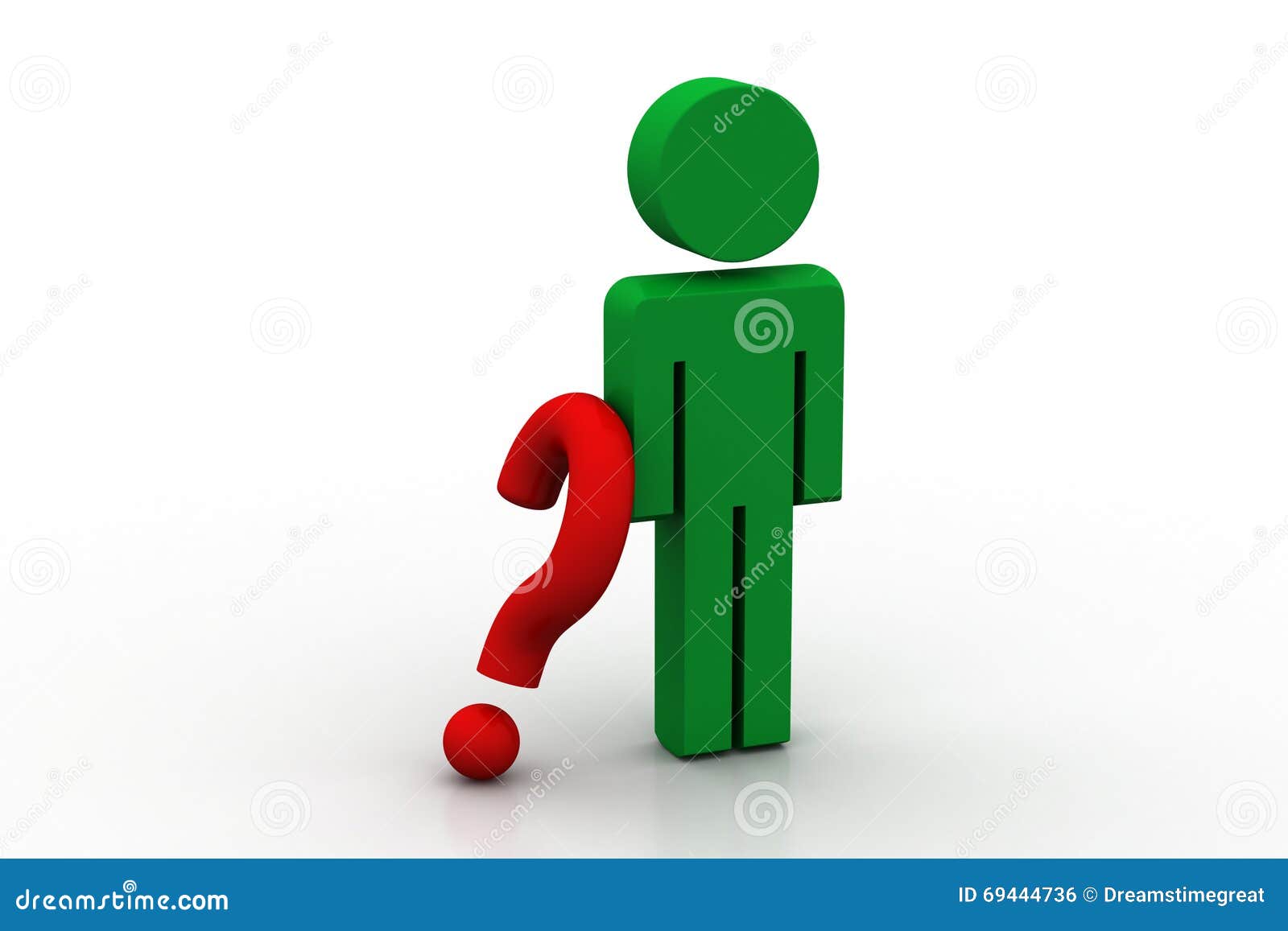 Question mark with man stock illustration. Illustration of interface ...