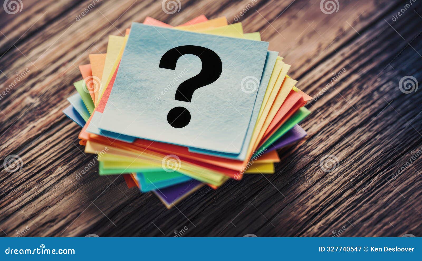 Question Mark on Multi Colored Sticky Notes Stock Image - Image of ...