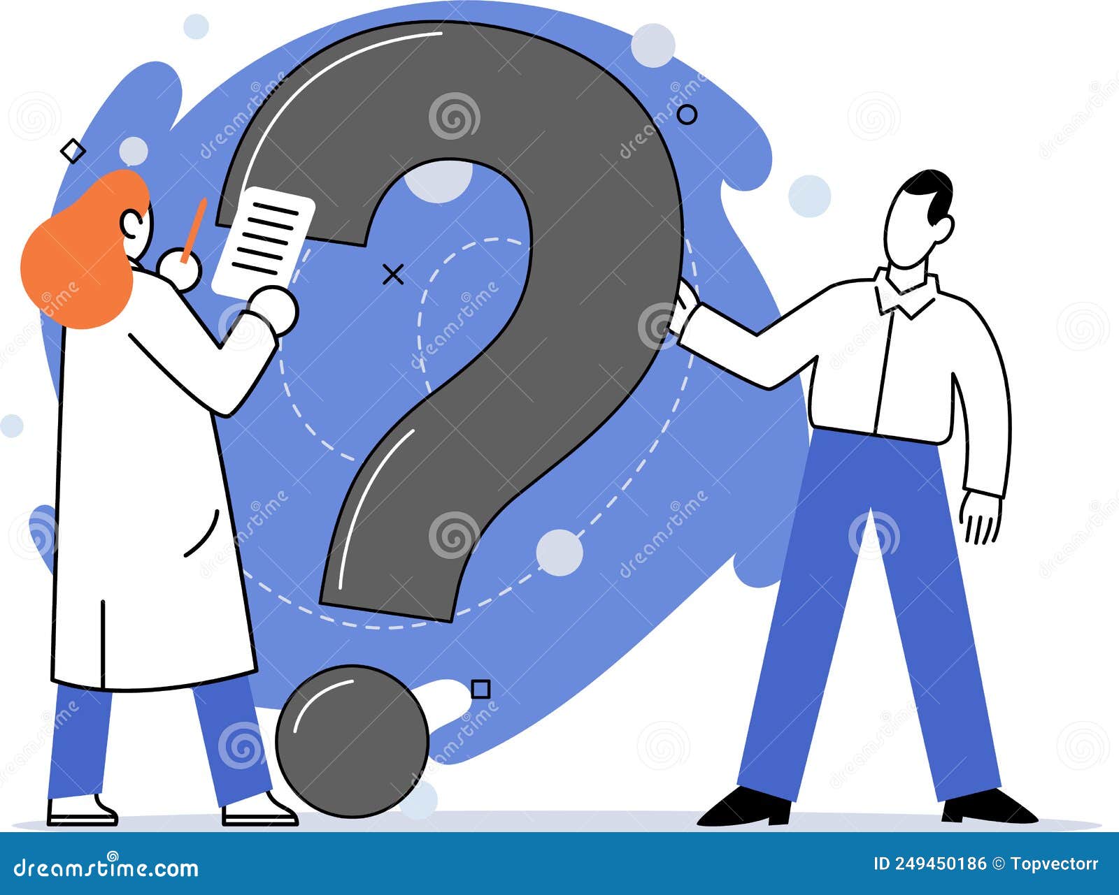 Question Mark, Obtaining Information of Interest. FAQ Help. Problem and ...