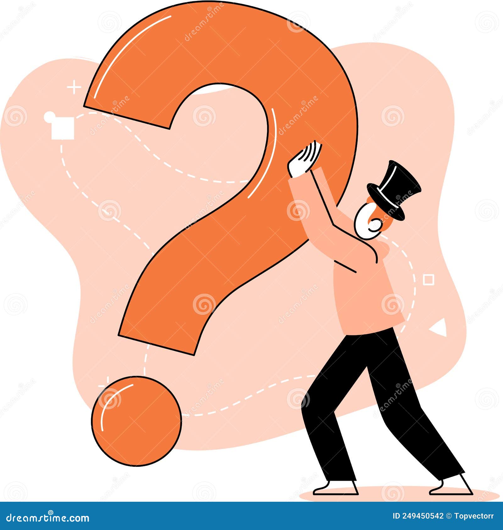 Question Mark, Obtaining Information of Interest. FAQ Help. Problem and ...