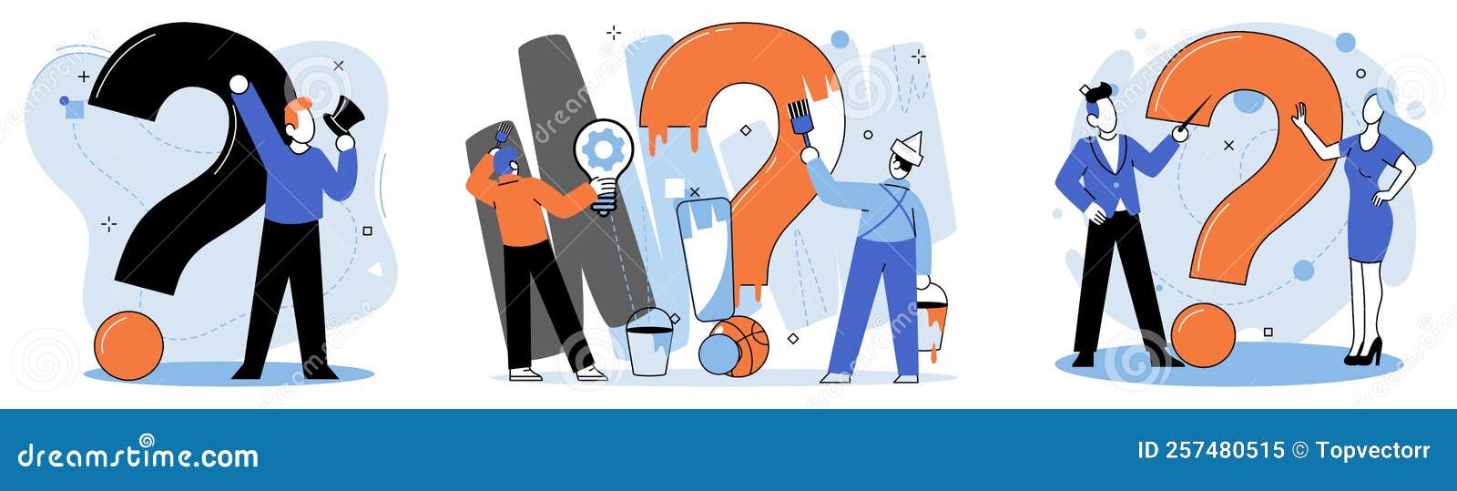 Question Mark, Obtaining Information of Interest. FAQ Help. Problem and ...