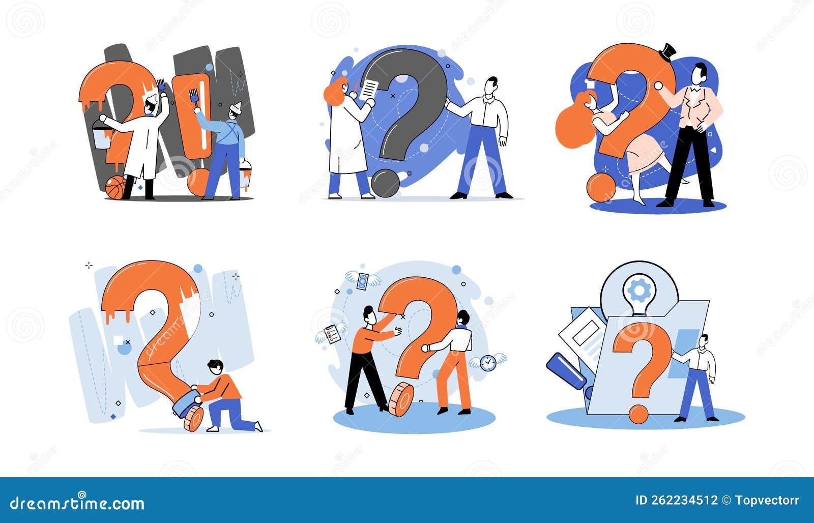 Question Mark, Obtaining Information of Interest. FAQ Help. Problem and ...