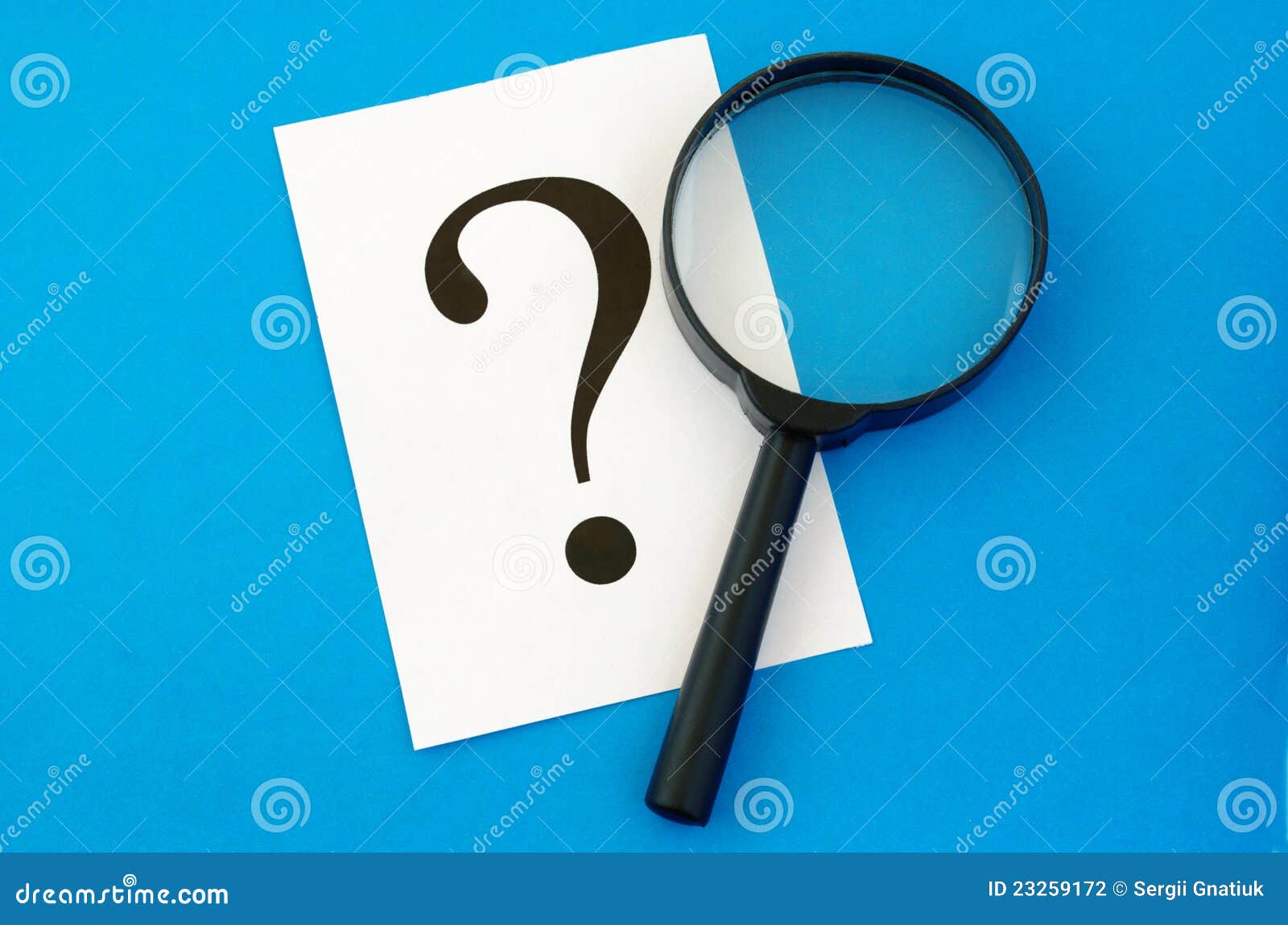 A Question Mark On The Paper Royalty-Free Stock Image | CartoonDealer ...