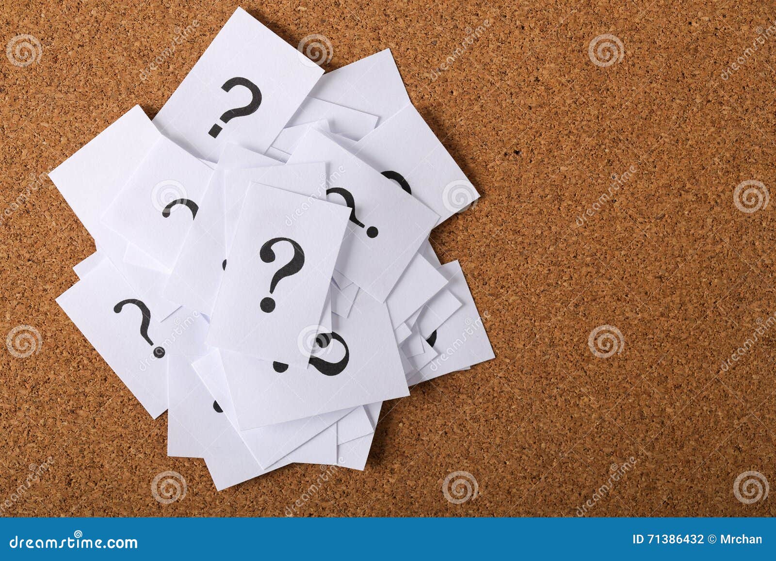 Question Mark Paper stock photo. Image of ideas, objects - 71386432