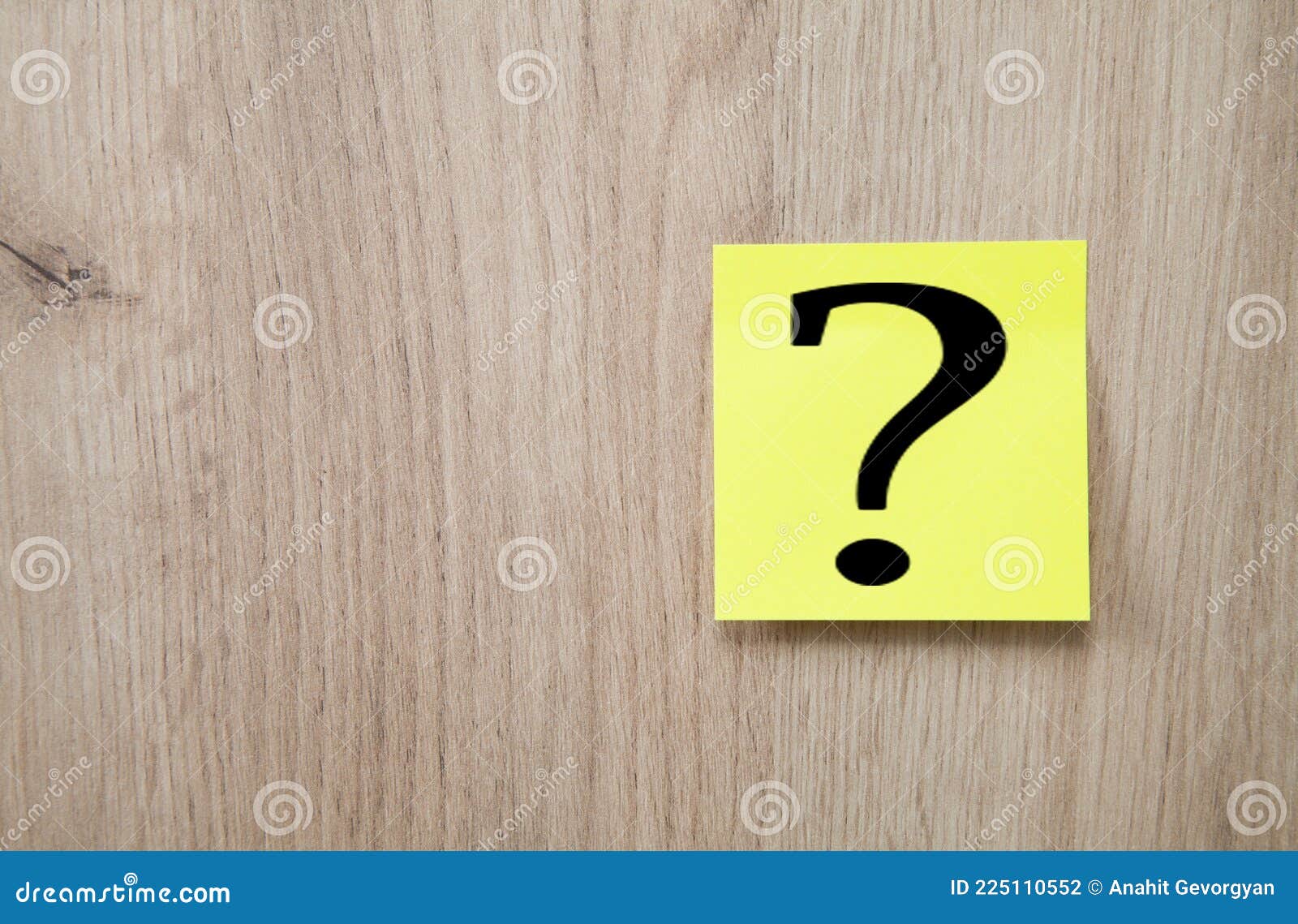 Question Mark on the Paper. Colored Paper Stock Photo - Image of ...