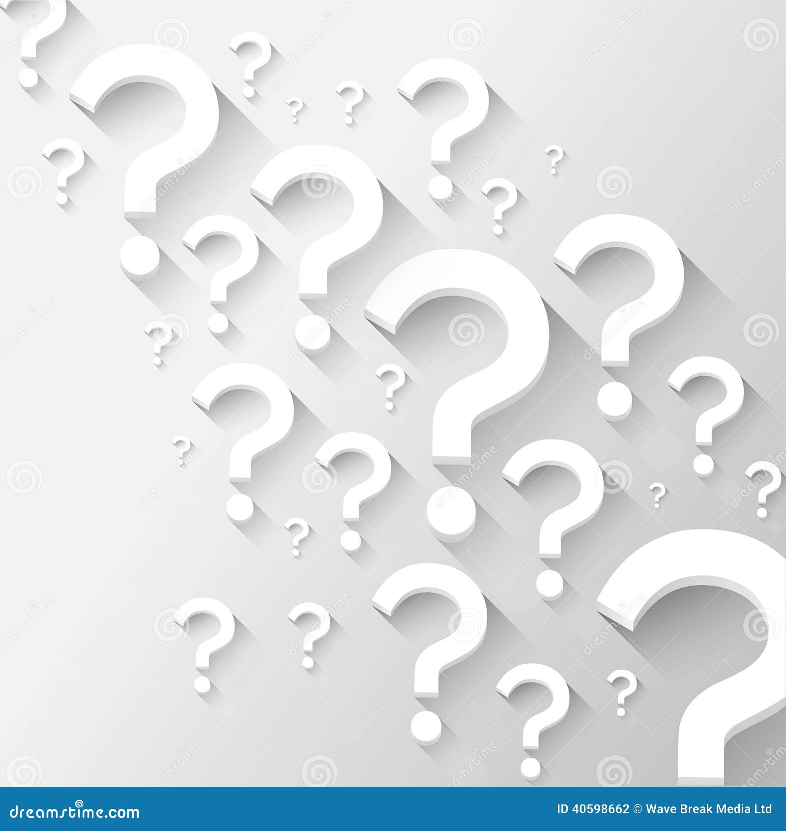 Grey Question Mark Royalty-Free Stock Image | CartoonDealer.com #114772312