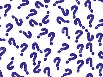 Question Mark Pattern Dark Blue Abstract Background Vector Stock Vector ...
