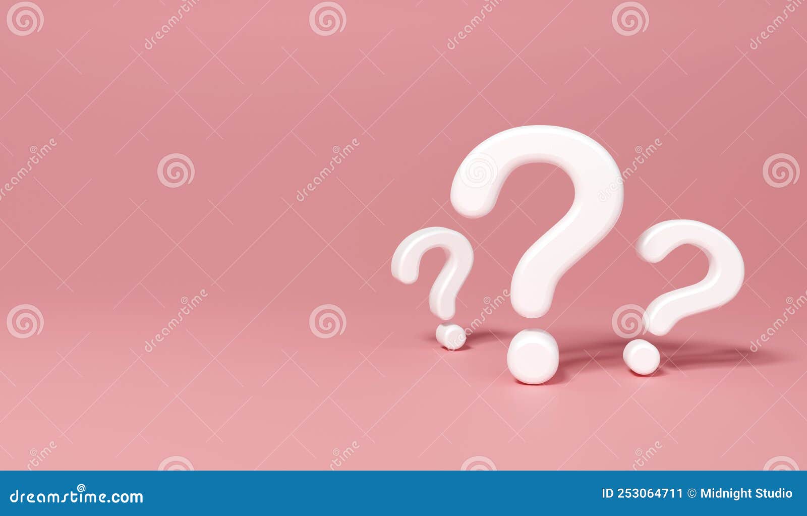Question Mark on a Pink Background. Stock Illustration - Illustration ...