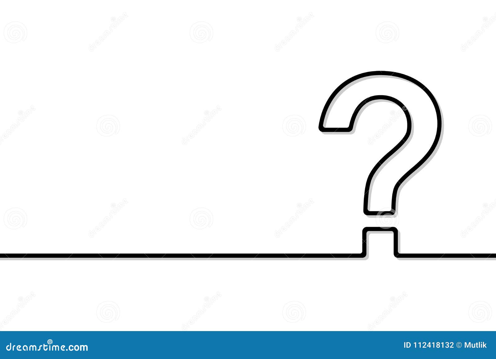 The question mark stock vector. Illustration of navigation - 112418132