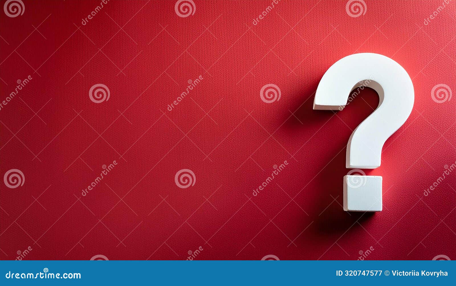 Question Mark On Red Background. Symbol Of Doubt And Uncertainty. FAQ And QA. Problem Solution ...