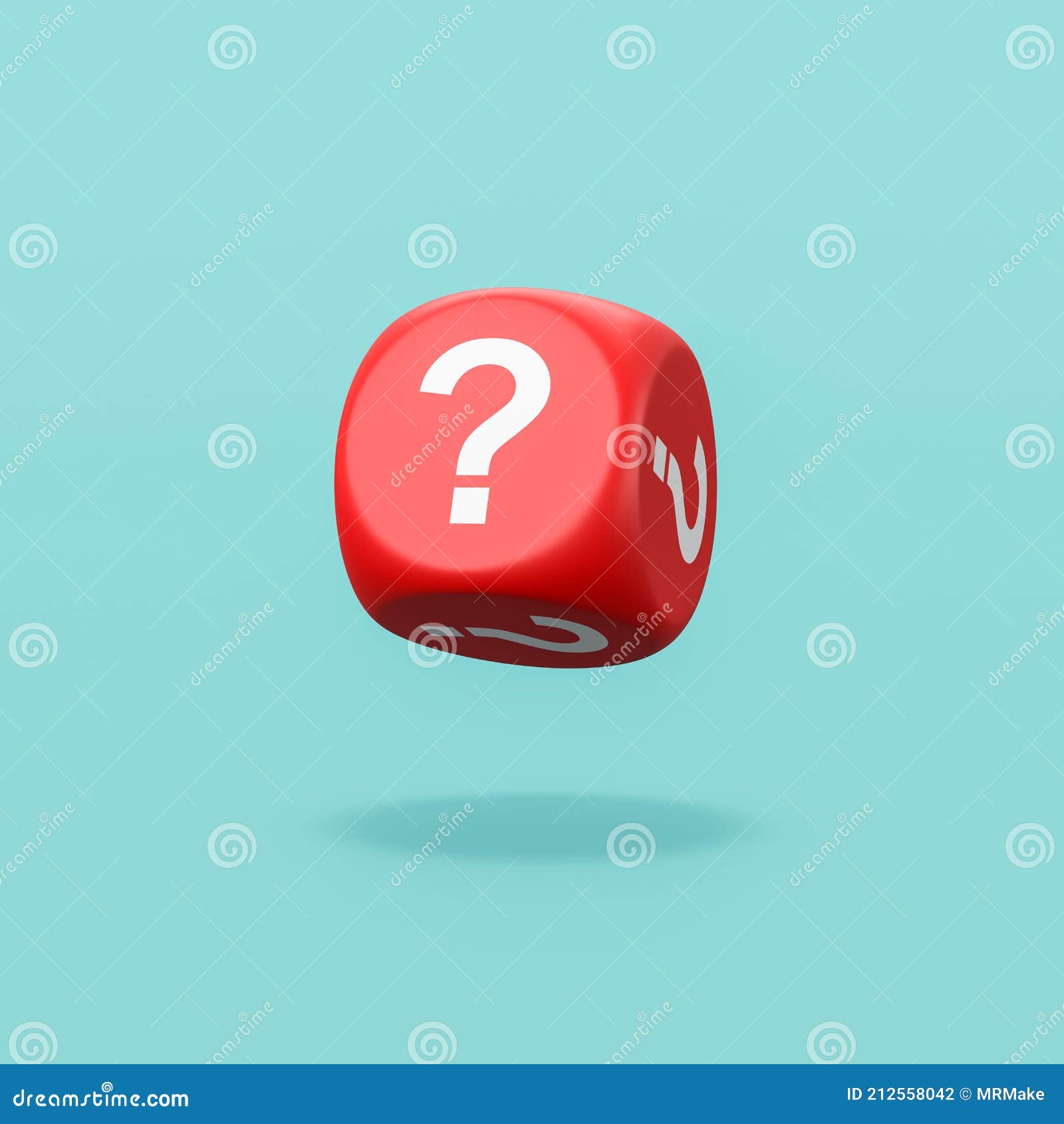 Dice With Question Marks Stock Image | CartoonDealer.com #4552537