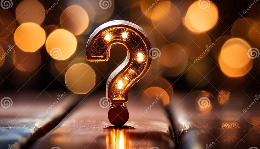 Question Mark Representing Inquiry and Asking Stock Illustration ...