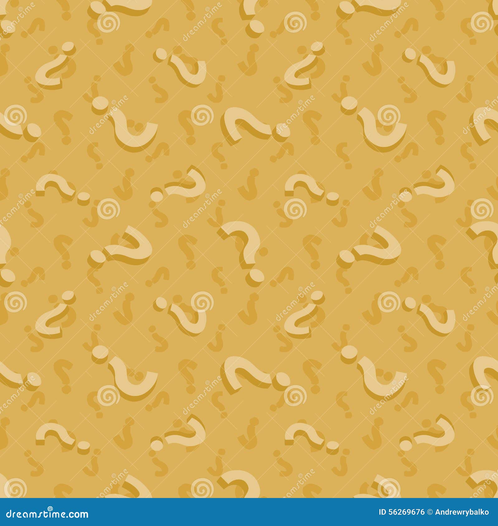 Question Mark Seamless Pattern Stock Vector - Illustration of ...