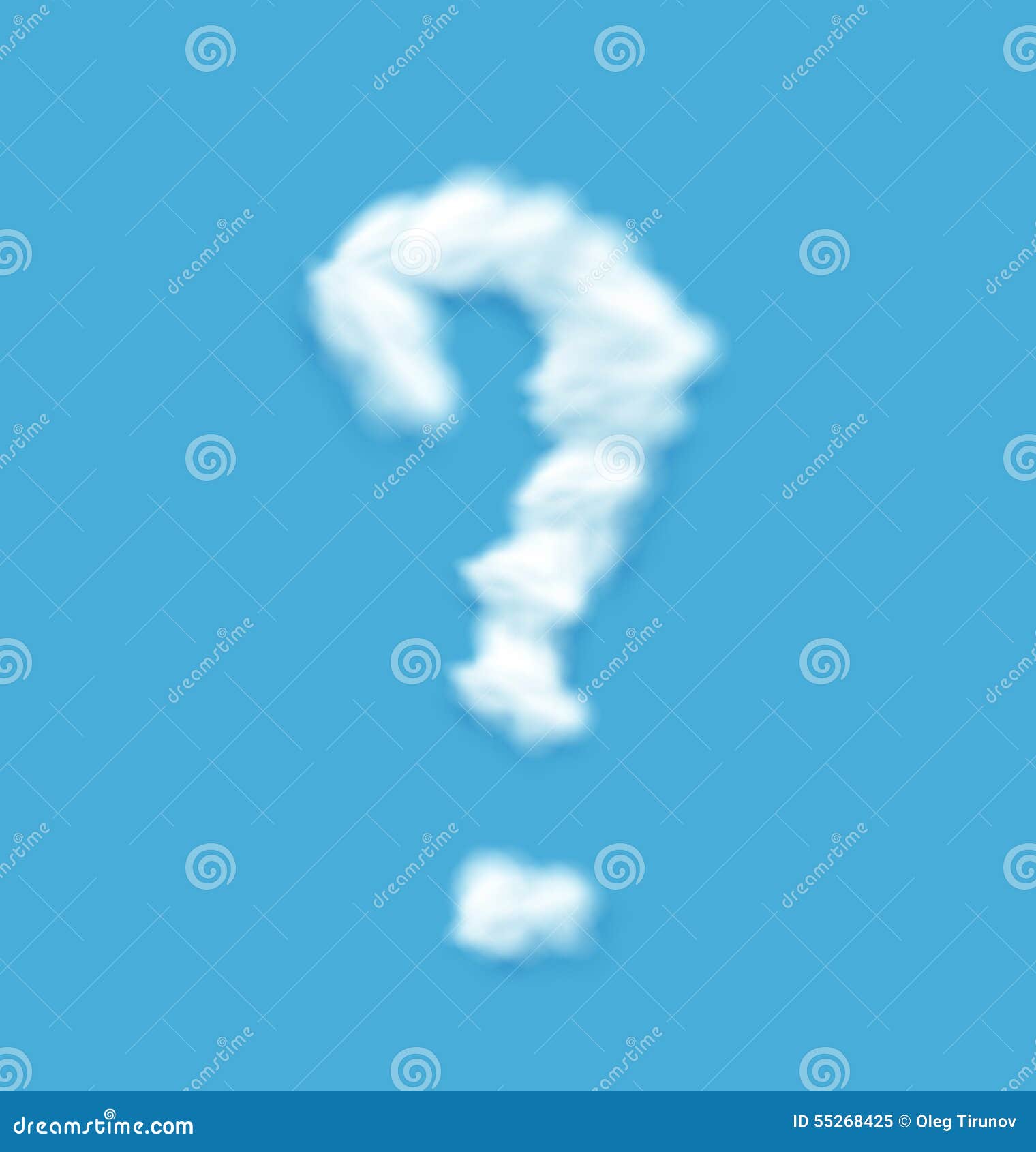 Question-shaped Snake. Cartoon Vector | CartoonDealer.com #68560609