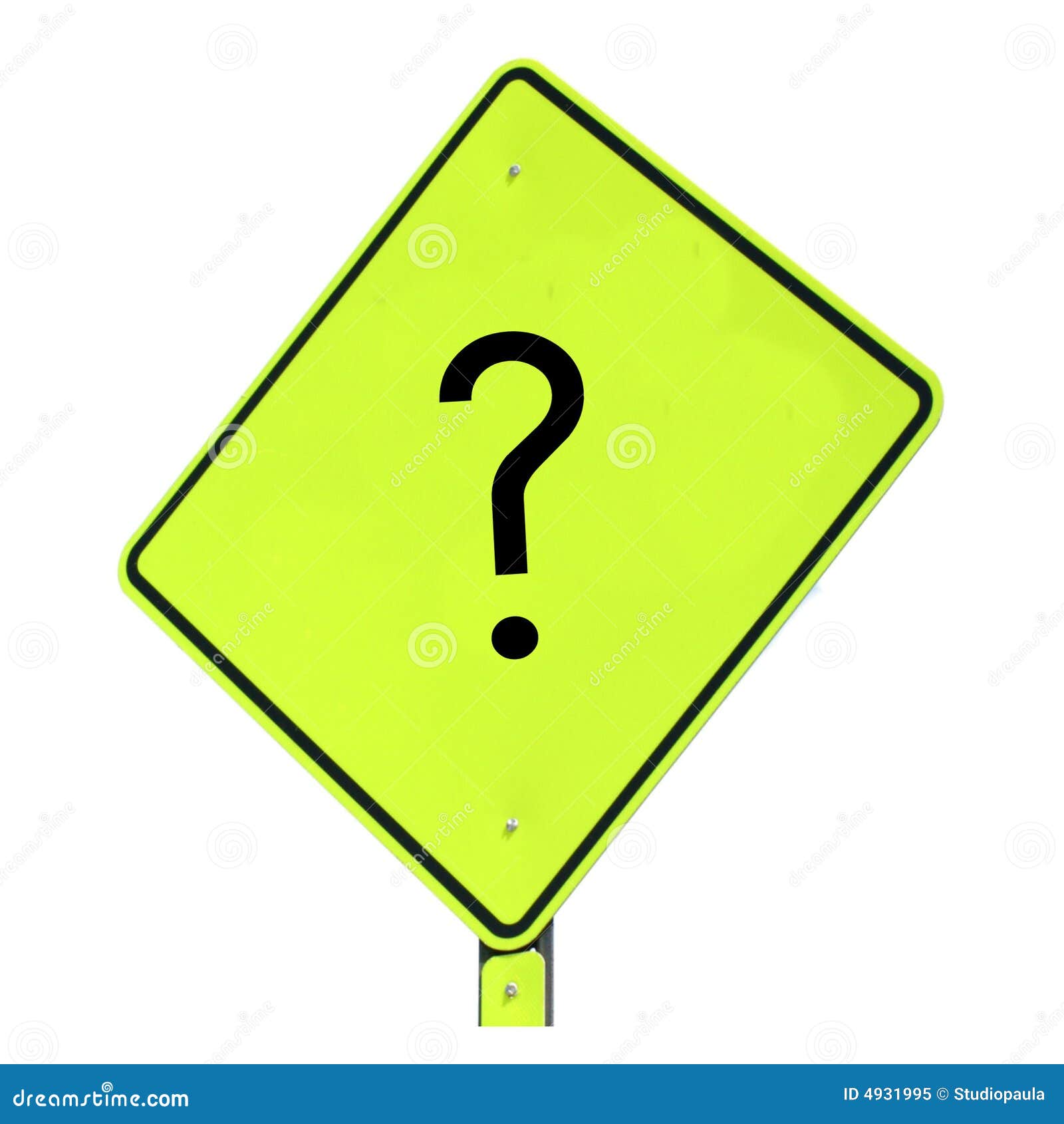 Question Mark Sign stock image. Image of mark, illustrate - 4931995