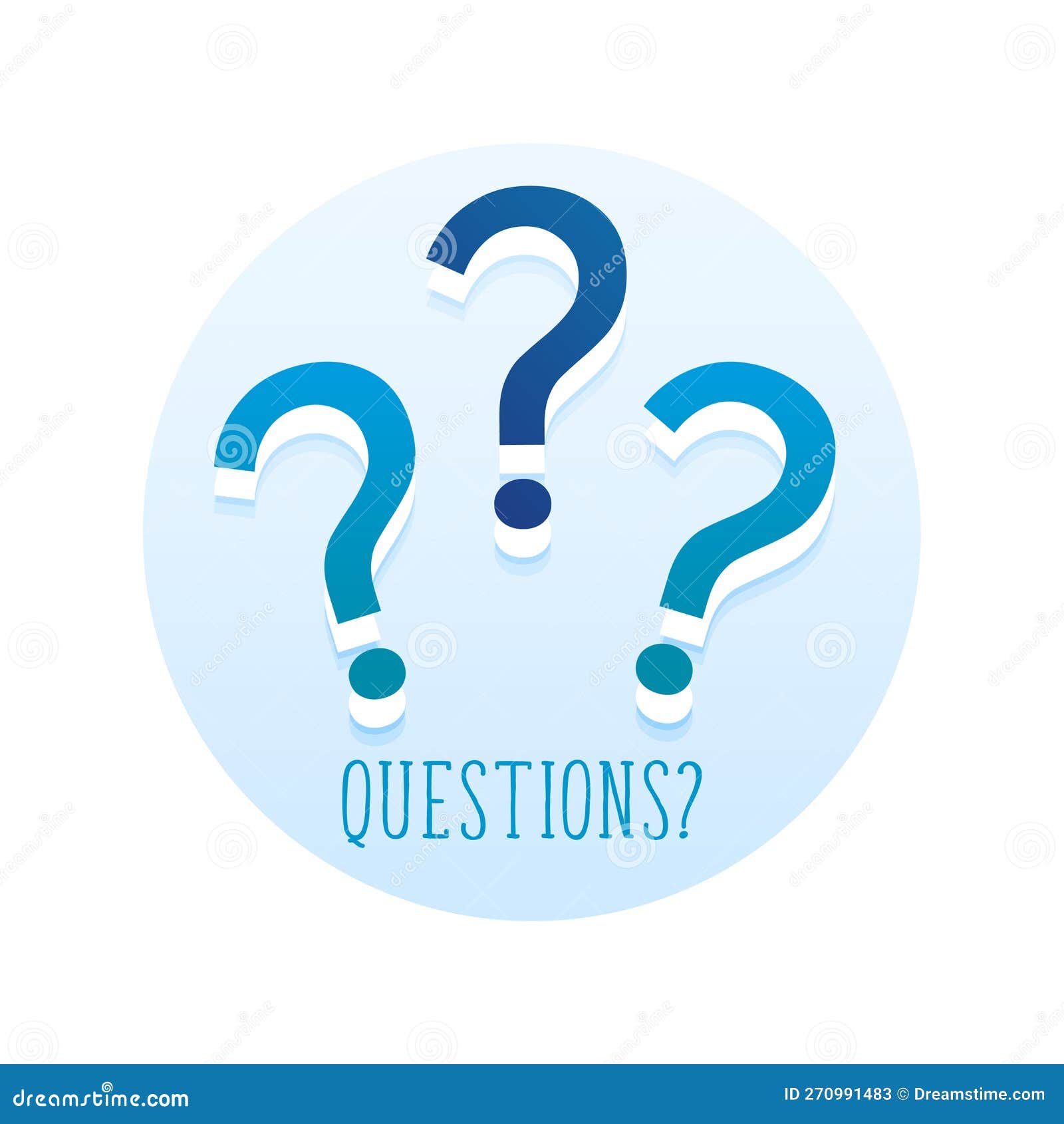 Question Mark Sign for Asking Help and Solutions Stock Vector ...