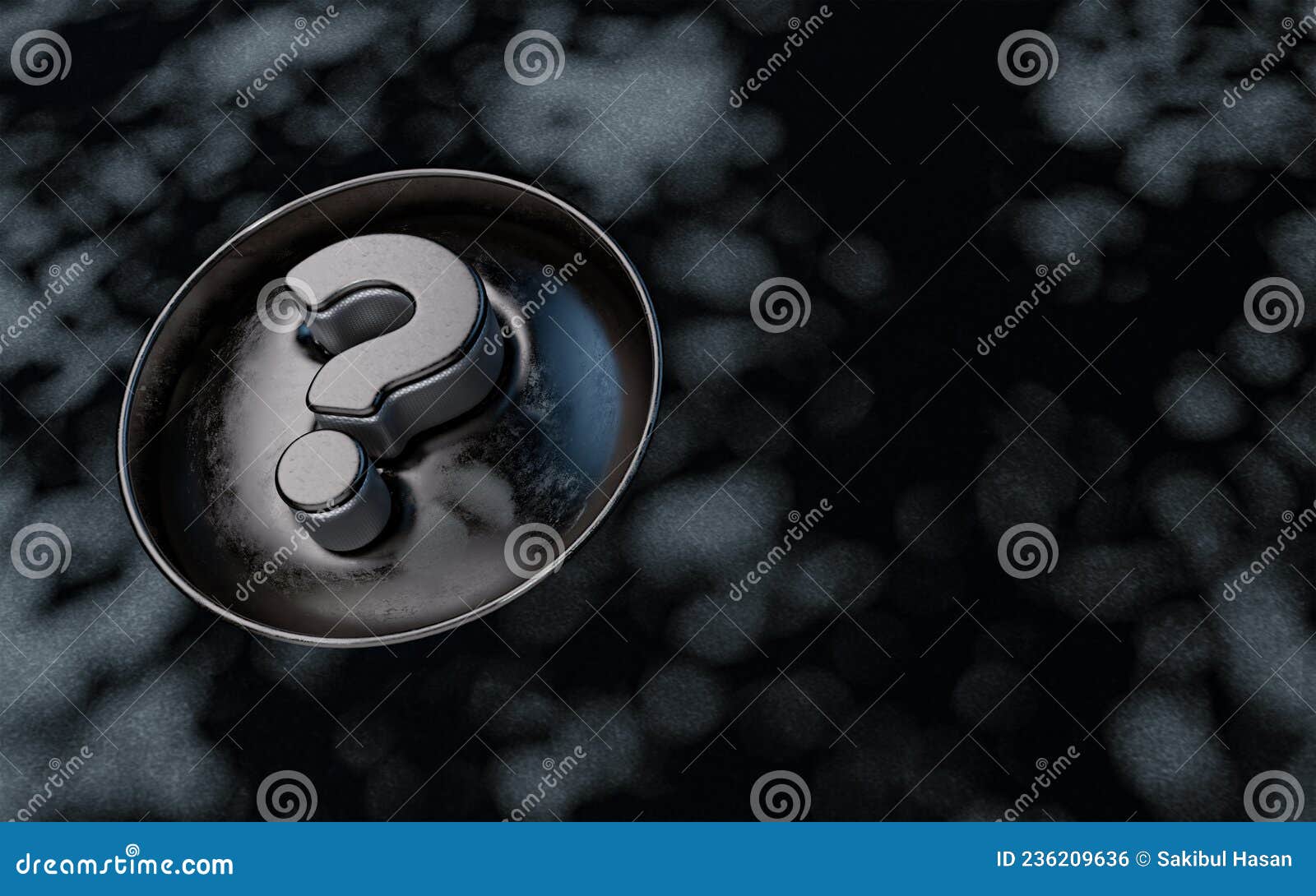 Question Mark Icon Showing Inside Of Interior With Sunray Shiny ...