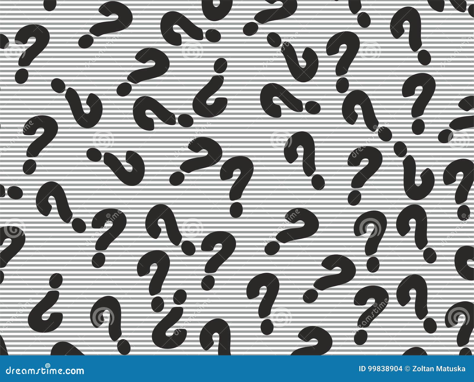 Question Mark Pattern Black Abstract Background Vector Stock Vector ...