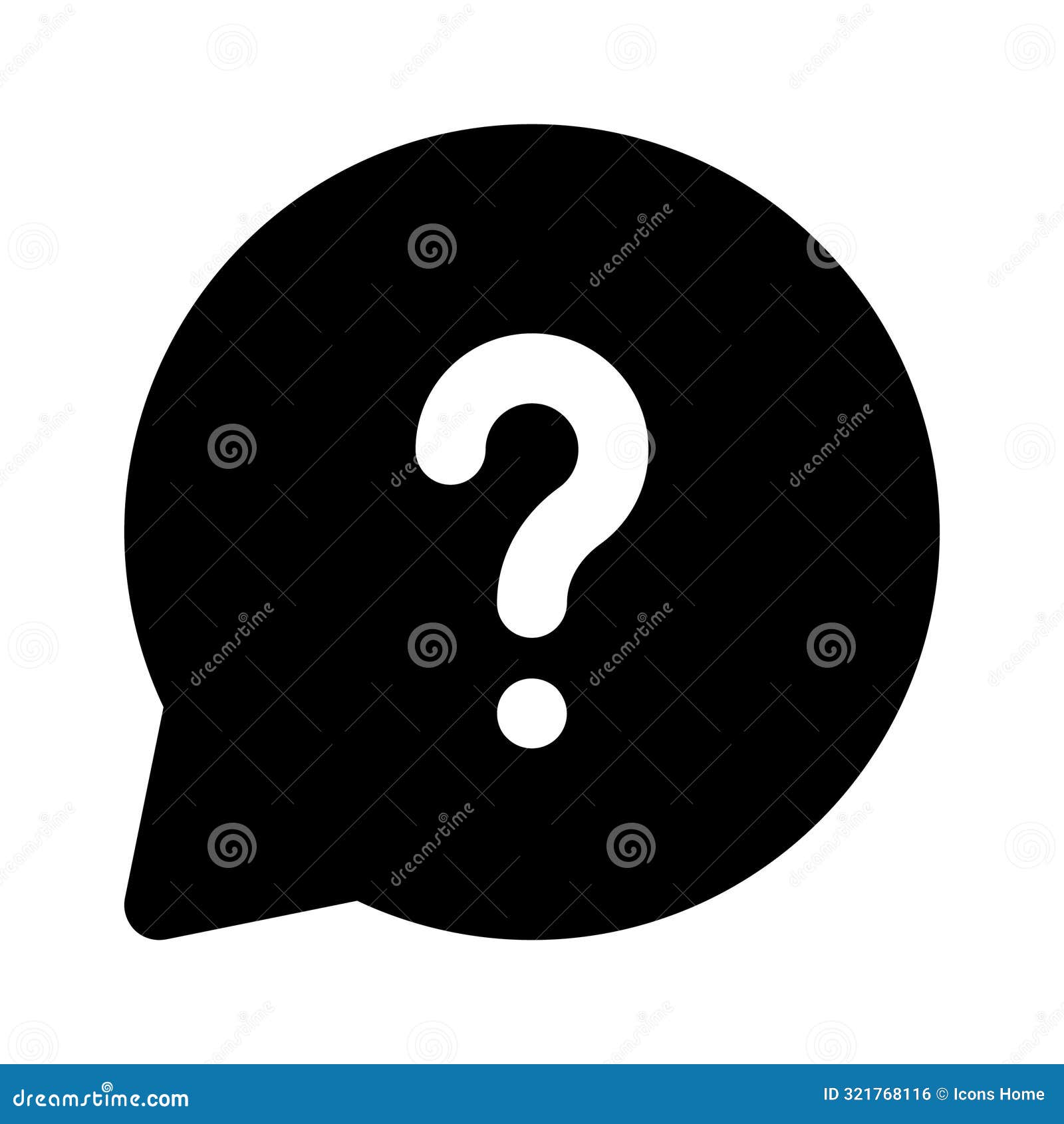 Question Mark Sign Solid Vector in Trendy Style Stock Vector ...