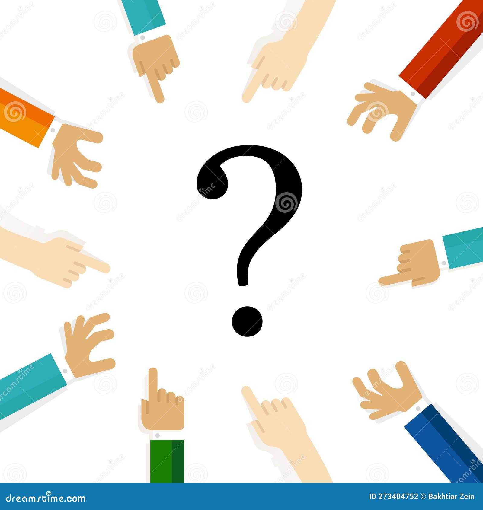 Question Mark Sign Solution Communication Answer People Asking Stock ...