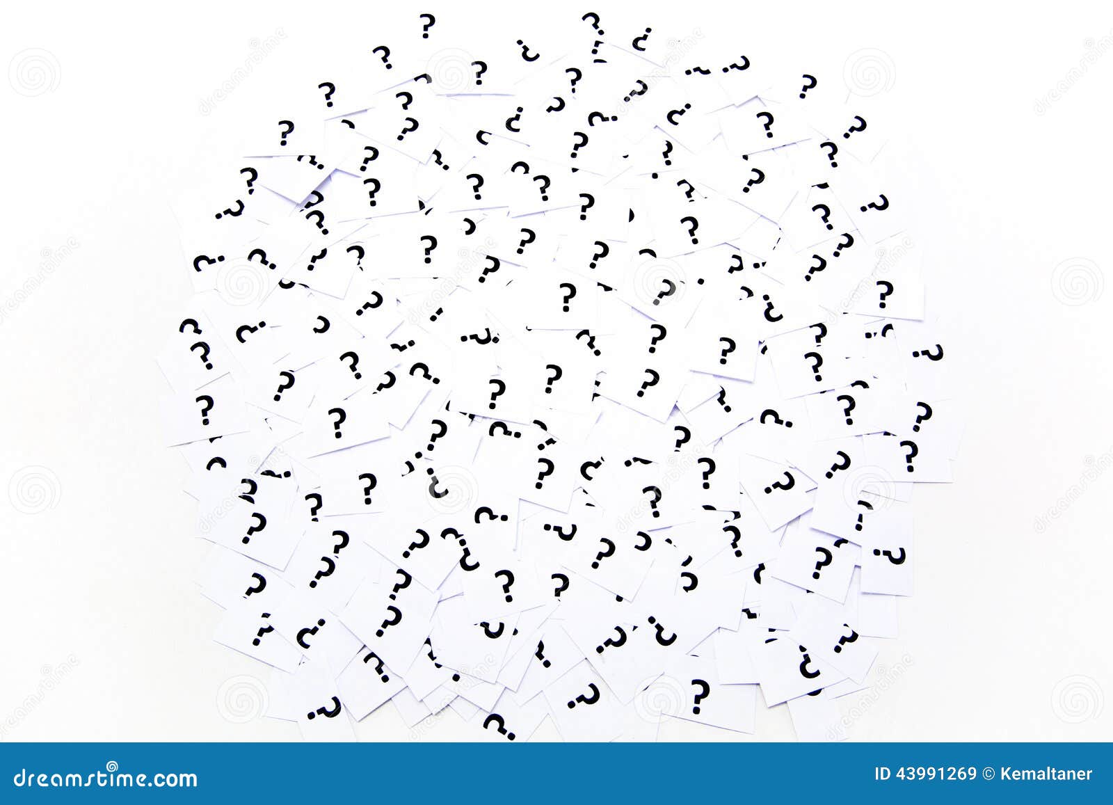 Set Of Symbols Question Mark And Exclamation Mark Made Of Leather. 3D ...