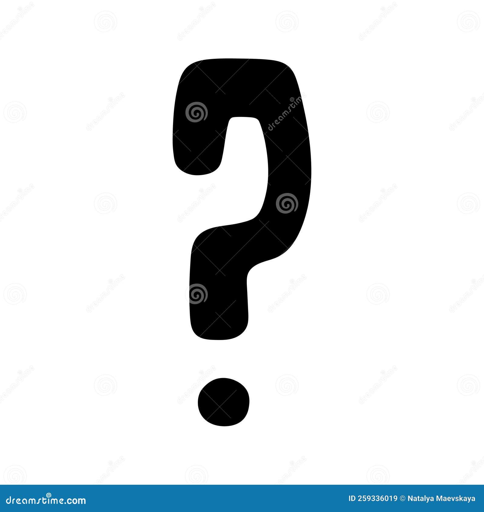 Question Mark Silhouette Hand Drawn in Doodle Style, Vector ... Question Mark Silhouette Hand Drawn in Doodle Style, Vector ...